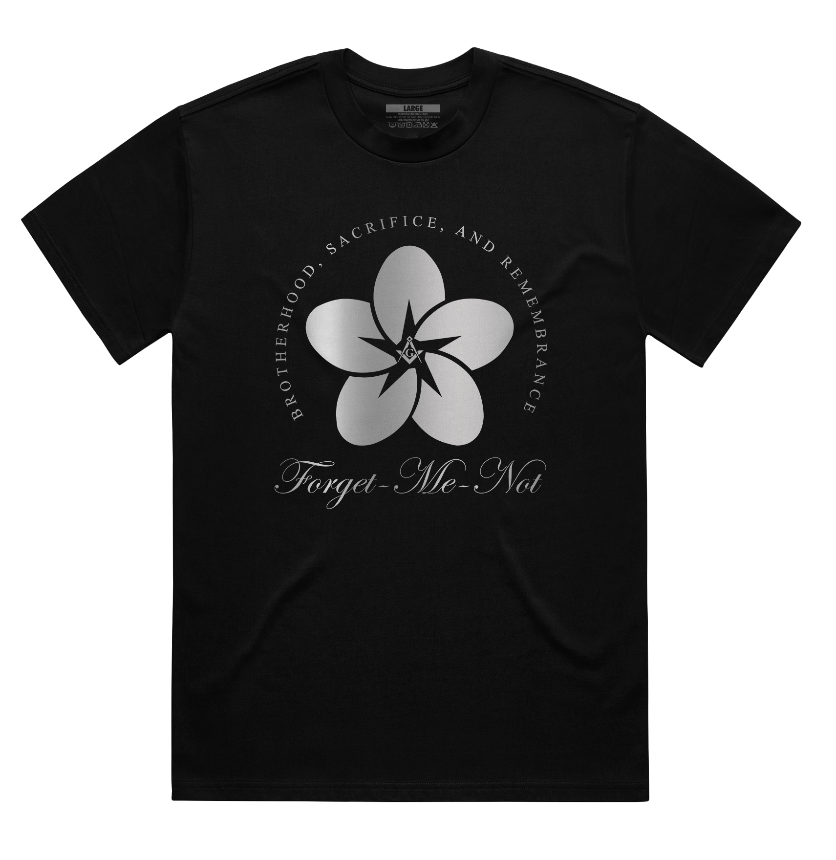 Forget Me Not Shirt – Grip Masons - Freemasons Exclusive